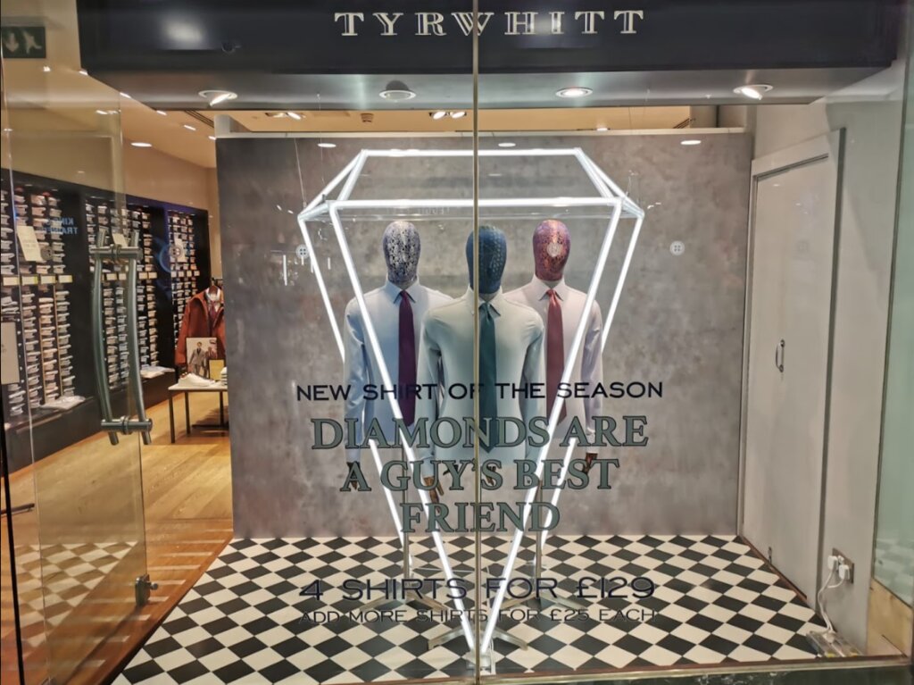 Giyim mağazası Charles Tyrwhitt, Londra, foto