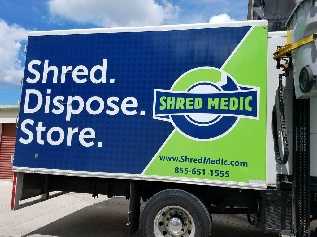 Çöp hizmetleri Shred Medic, Florida Eyaleti, foto