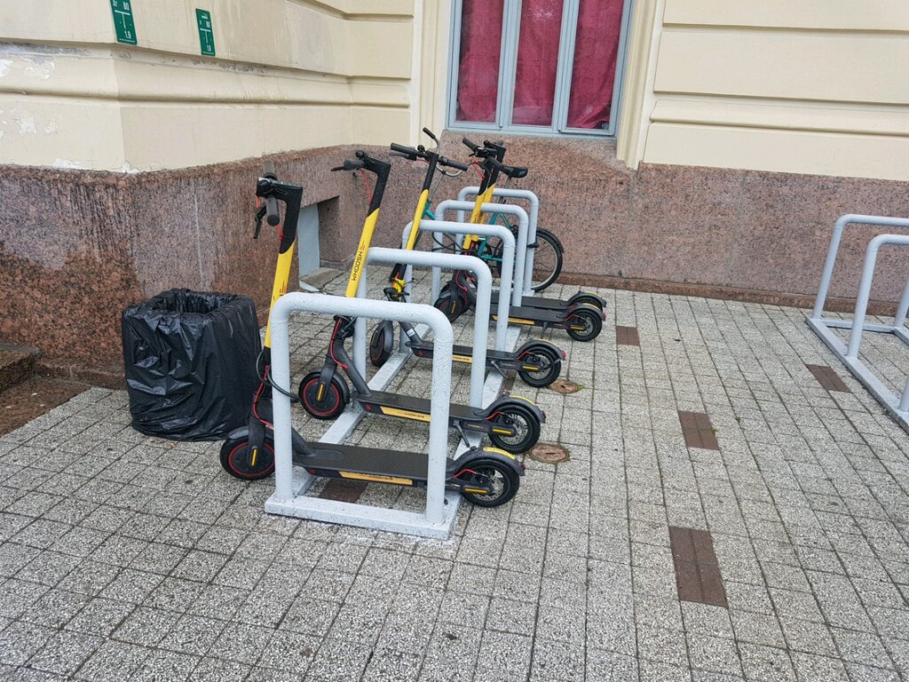 Bisiklet park yerleri Bicycle parking, Saint‑Petersburg, foto