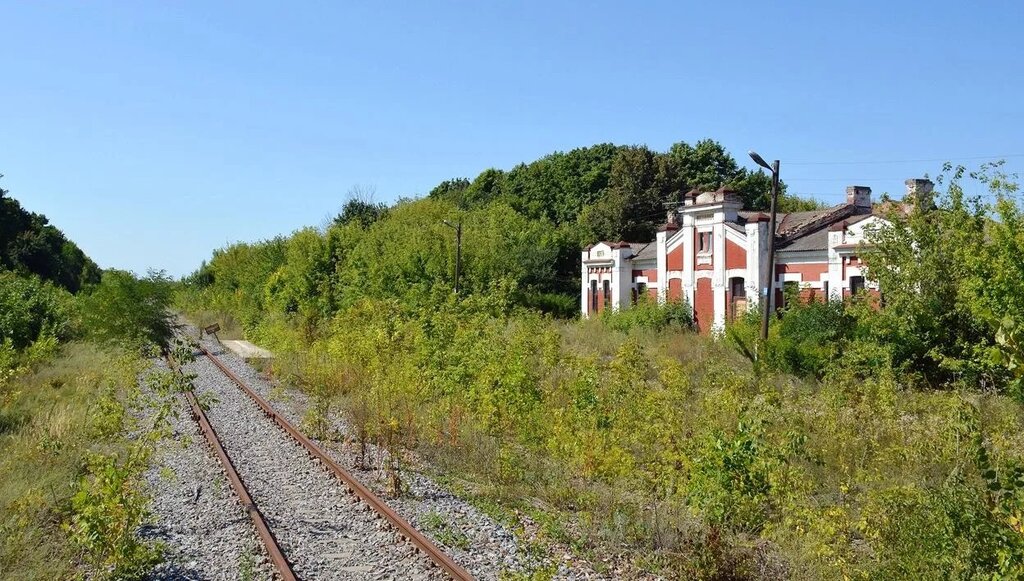 Yük istasyonu остановочный пункт Юсупово, Belgorodskaya oblastı, foto
