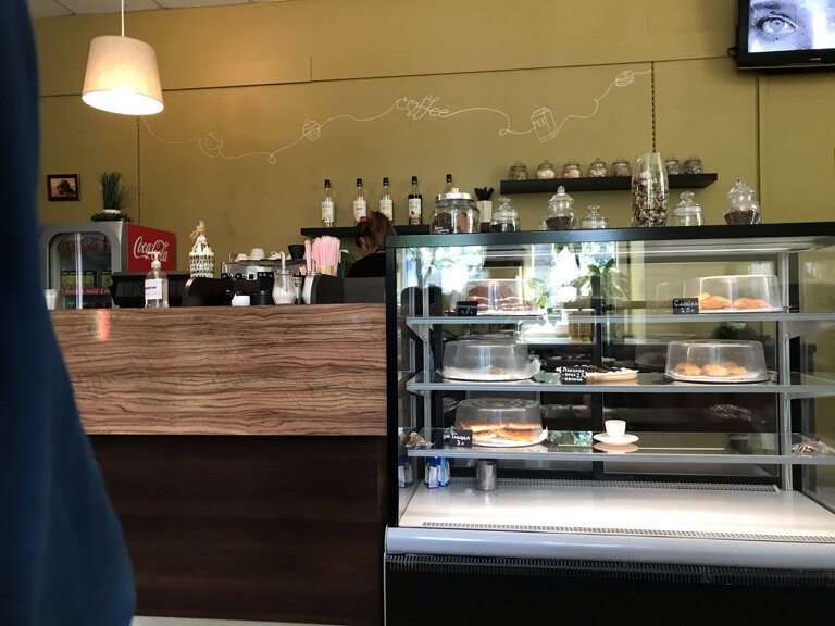 Kahve dükkanları Coffee Joy, Minsk, foto