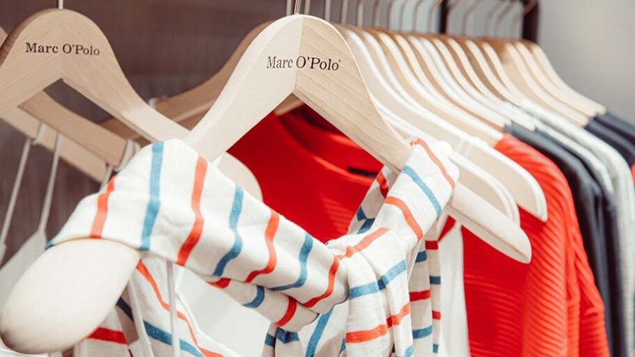 Tekstil ekipmanları Marc O'Polo, Baden‑Wurttemberg, foto