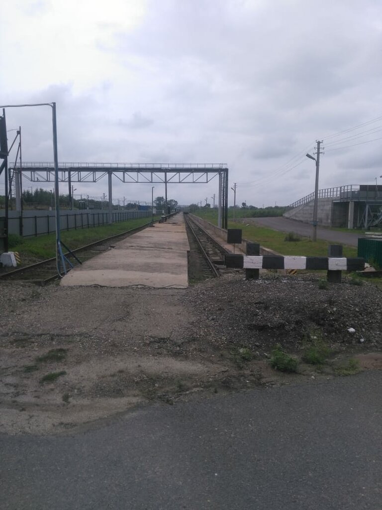 Depo hizmetleri Rugino, Russian Railways cargo area, Lesozavodsk, foto