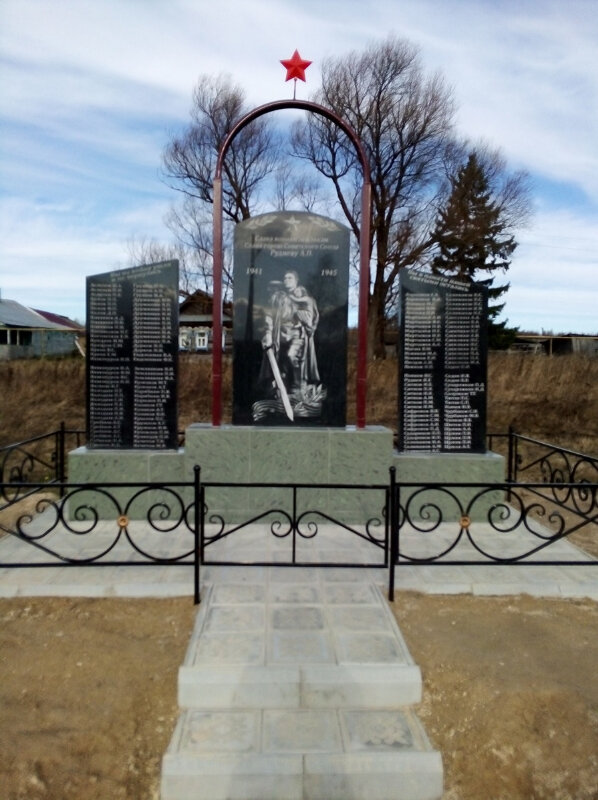 Anıt, heykel Мемориал Великой Отечественной войны, Nijegorodskaya oblastı, foto
