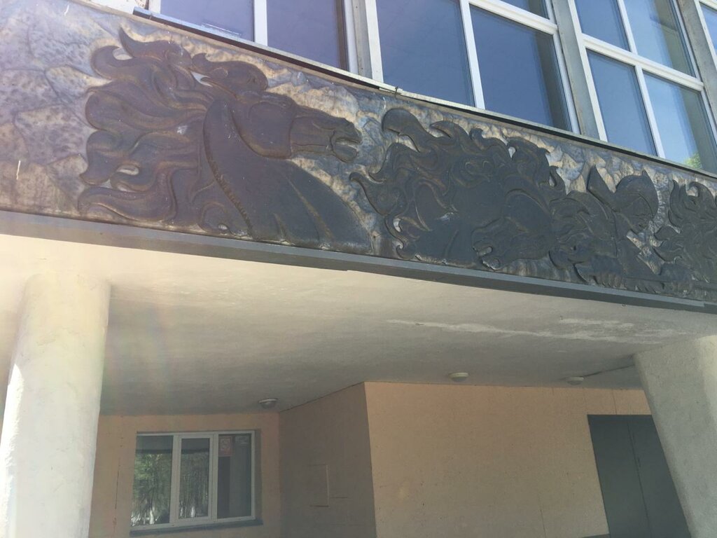 Dekorasyon ve süsleme, onur panosu Барельеф, посвященный Великой Отечественной войне, Novosibirsk, foto