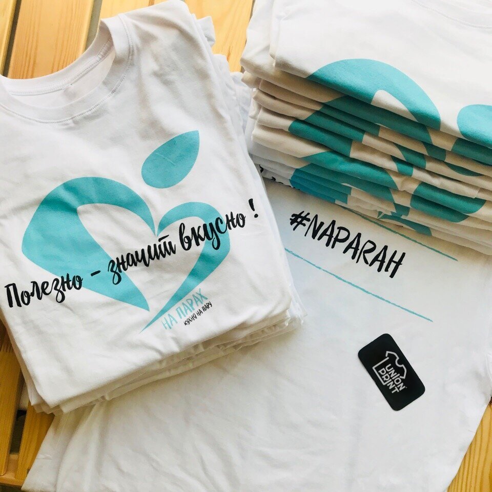 T-shirt baskı Union Print, Saint‑Petersburg, foto