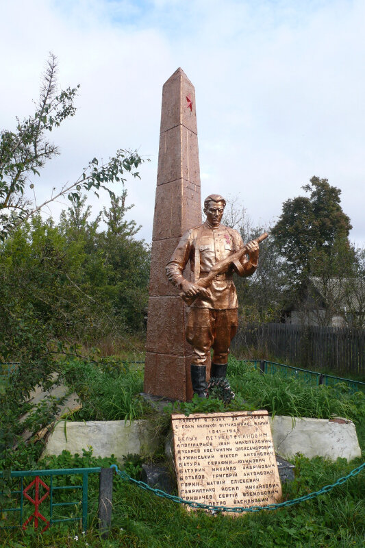 Anıt, heykel Братская могила воинов, Kiev Bölgesi, foto
