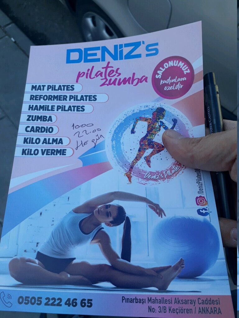 Spor ve jimnastik salonları Deniz's Pilates Zumba, Ankara, foto
