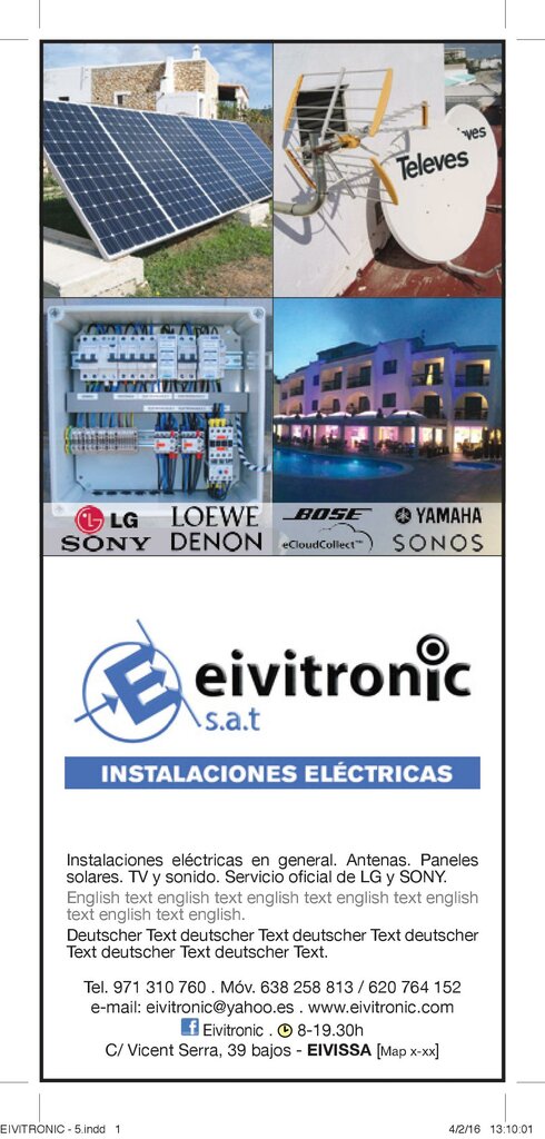 Elektronik eşya mağazaları Eivitronic Servicio Técnico SL, İbiza, foto