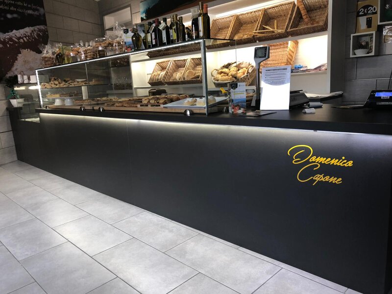 Ekmek fırını Panificio Domenico Capone, Campania, foto