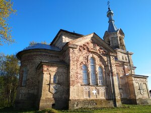 Tserkov Nikolaya Chudotvortsa V Kerstovo (Leningrad Region, Kingiseppskiy District, Opolyevskoye selskoye poseleniye, derevnya Kyorstovo), ortodoks kiliseleri  Saint‑Petersburg ve Leningradskaya oblastından