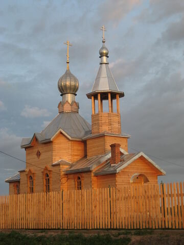 Ortodoks kiliseleri Церковь Троицы Живоначальной, Novosibirskaya oblastı, foto