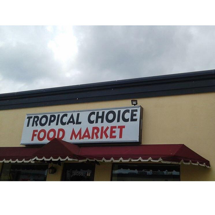 Süpermarket Tropical Choice Food Market, Oklahoma Eyaleti, foto