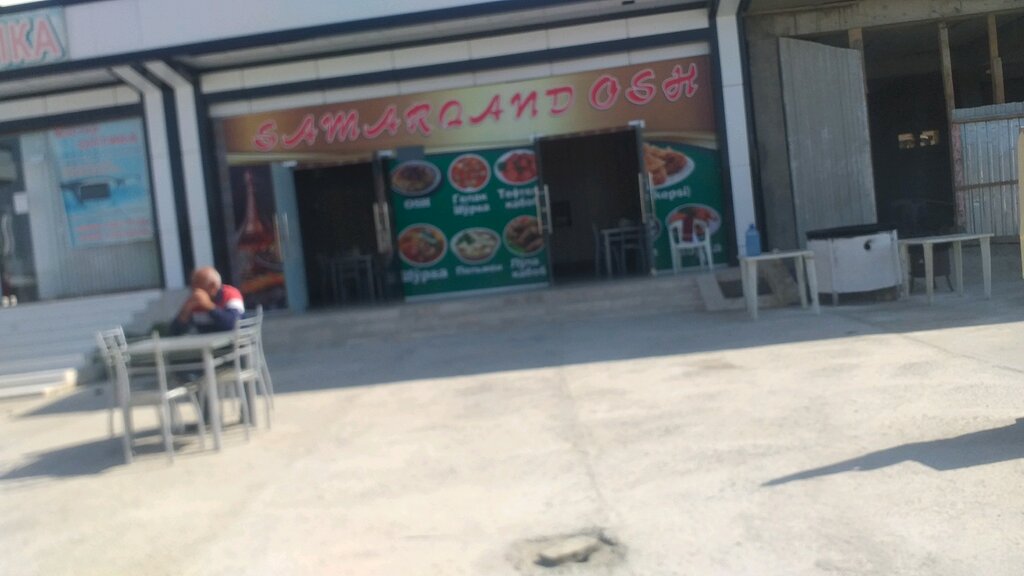 Kafe Samarkand Osh, Buhara, foto