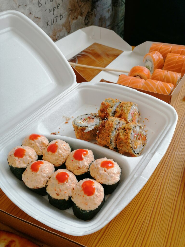 Suşi restoranı Pizza Maki, Saint‑Petersburg, foto