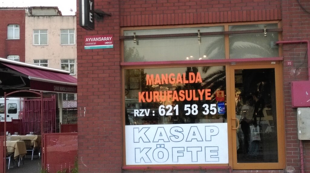 Kafe Çanak Mangalda Kuru Fasülye, İstanbul, foto