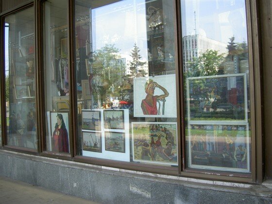 Sanat galerileri ve merkezleri Art-Salon na Oktyabrskoy, Moskova, foto