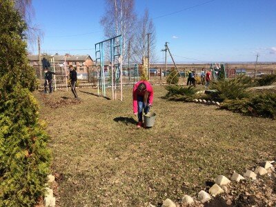 Çocuk esirgeme kurumu Klimatinsky detsky dom Gu YaO, Yaroslavskaya oblastı, foto