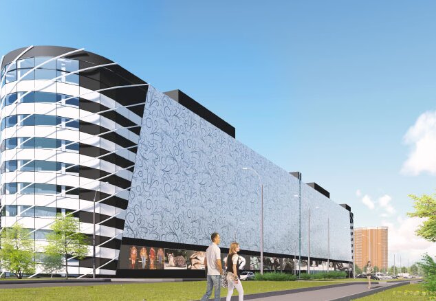 Garajlar Potrebitelsky avtostoyanochny kooperativ Foton, Moskova, foto