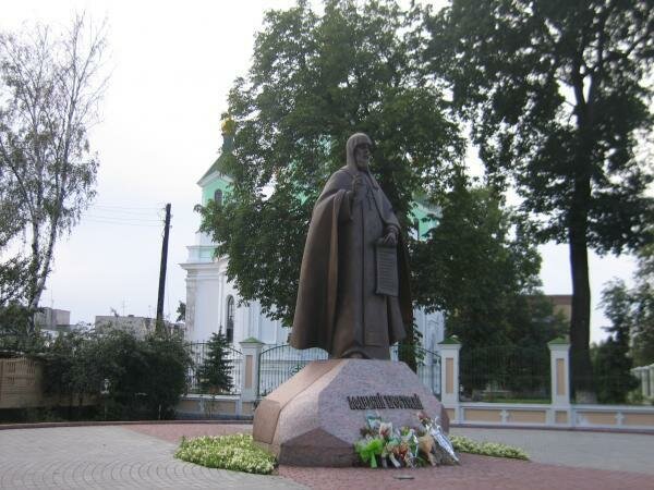 Anıt, heykel Афанасий Брестский, Brest, foto