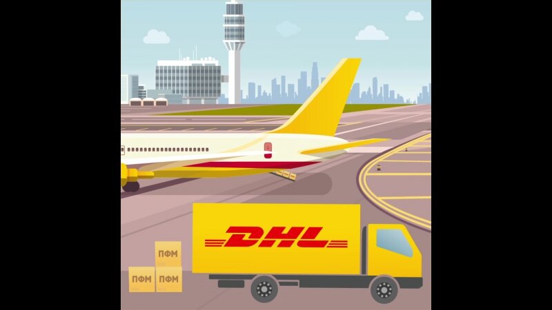 Kurye hizmetleri DHL, Orel, foto