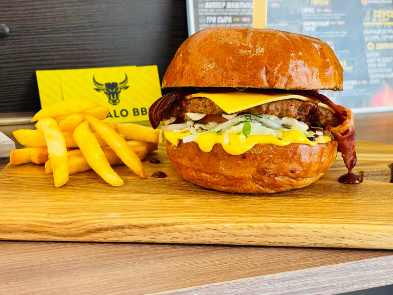 Fast food Baffalo BBQ, Ozersk, foto