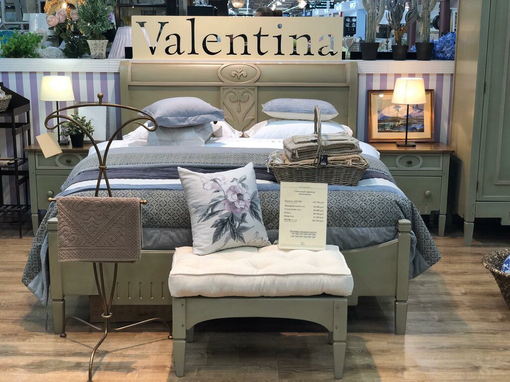 Mobilya mağazaları Valentinamebel, Moskova, foto