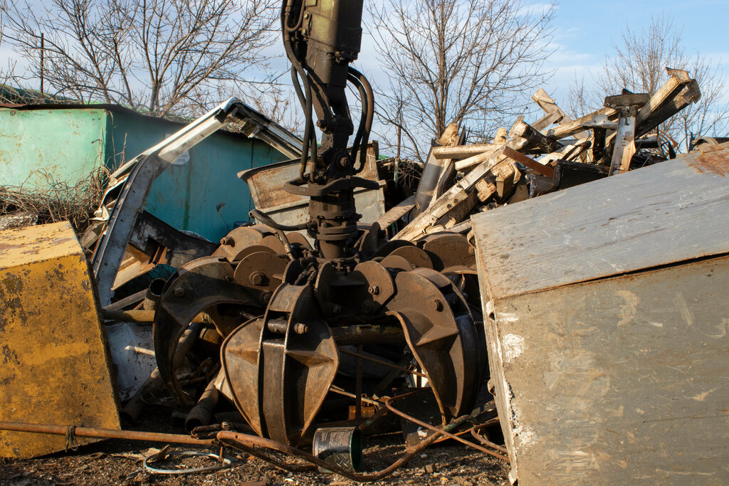 Hurda metal alımı Reception of scrap metal, Slaviansk‑na‑Kubani, foto