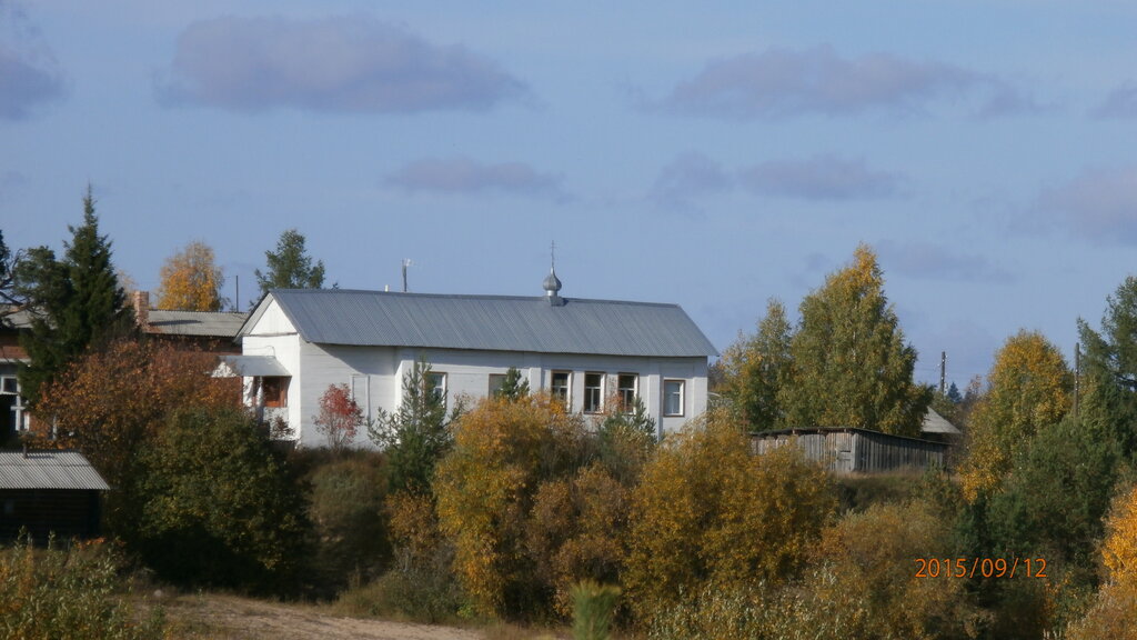 Protestan kilisesi Церковь Вознесения Господня, Komi, foto