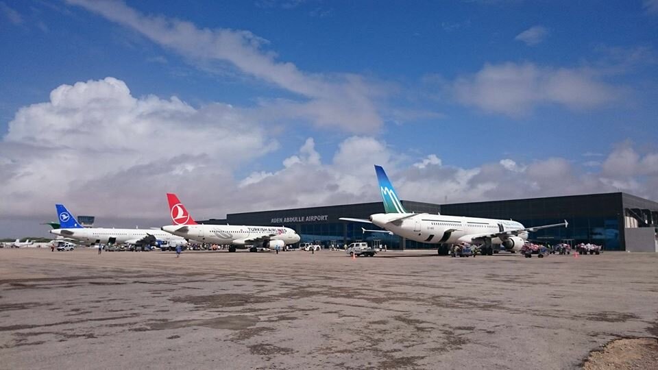 Havaalanları Aden Adde Havalimanı, Mogadişu, foto