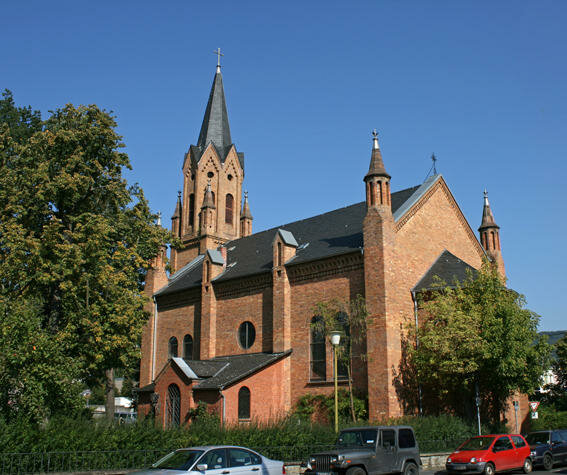 Dini dernekler Evangelische Kirche Linz, Renanya‑Palatinate, foto
