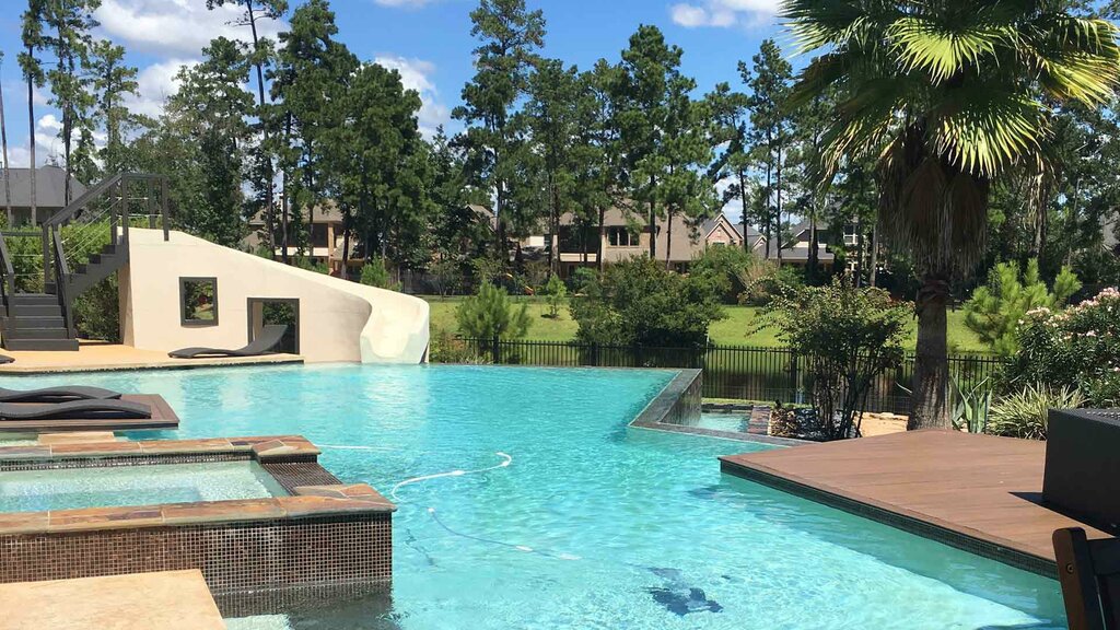 i̇nşaat konstrüksiyonları The Pool Whisperer, Texas, foto