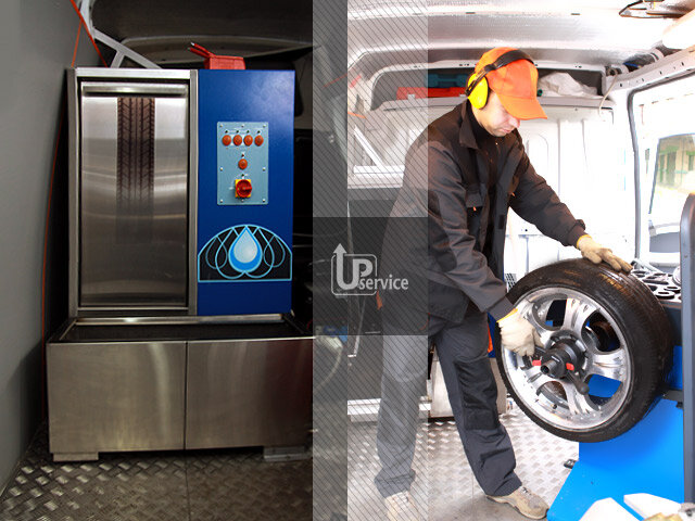 Oto lastik tamiri Mobile tire service AP-servis, Moskova, foto