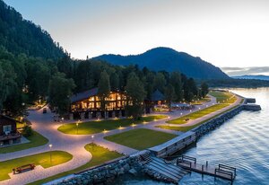 Altay Village Teletskoe (Republic of Altai, Turochakskiy District, urochishche Kordon Samysh), otel  Altay Cumhuriyeti'nden