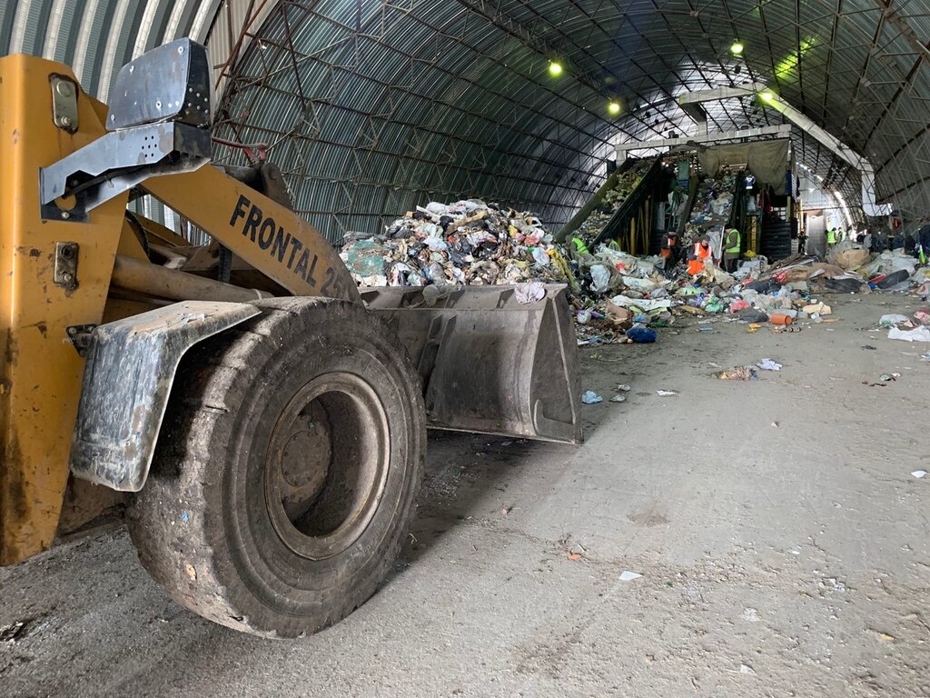Atık depolama alanı Poligon Tbo, Çeliabinskaya oblastı, foto