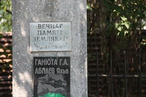 Братская могила воинов, погибших в годы гражданской войны (Oktyabrskaya ulitsa No:25, khutor Novo-Ispravnenskiy), anıt, heykel  Karaçay‑Çerkez Cumhuriyeti'nden