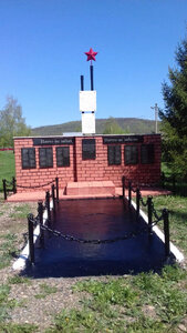 Воинам, павшим в годы Великой Отечественной войны (Republic of Bashkortostan, Arkhangelskiy rayon, Tavakachevskiy selsovet, derevnya Tavakachevo, Shkolnaya ulitsa), anıt, heykel  Başkurdistan'dan