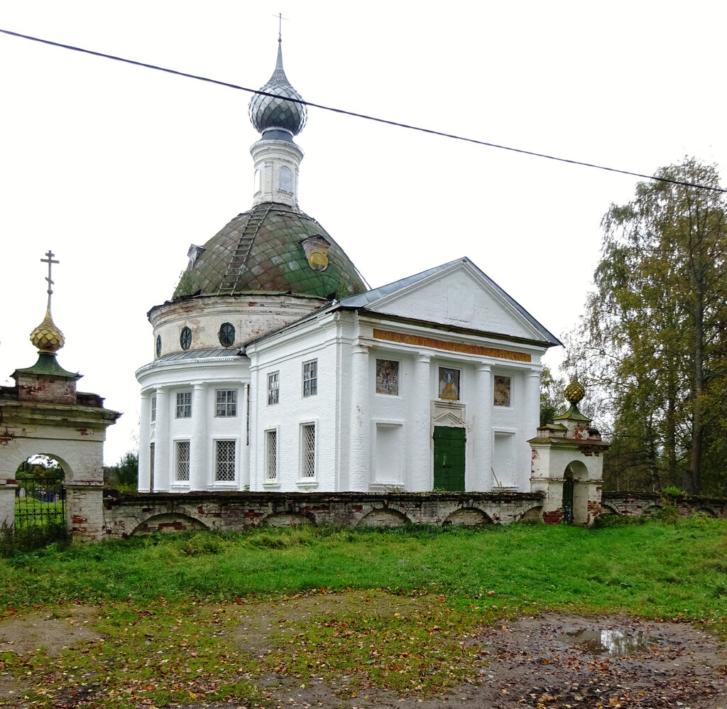 Ortodoks kiliseleri Церковь Преображения Господня, Kostromskaya oblastı, foto