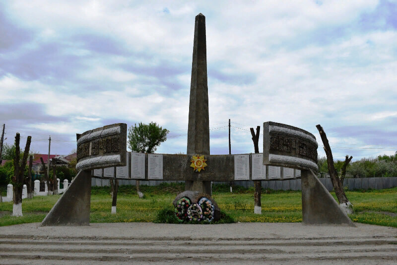 Anıt, heykel Памятник, Voronejskaya oblastı, foto