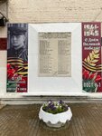 Погибшим в годы Великой Отечественной войны (Marshala Zhukova Square No:1), anıt levhası, anıt taş  Maloyaroslavets'ten