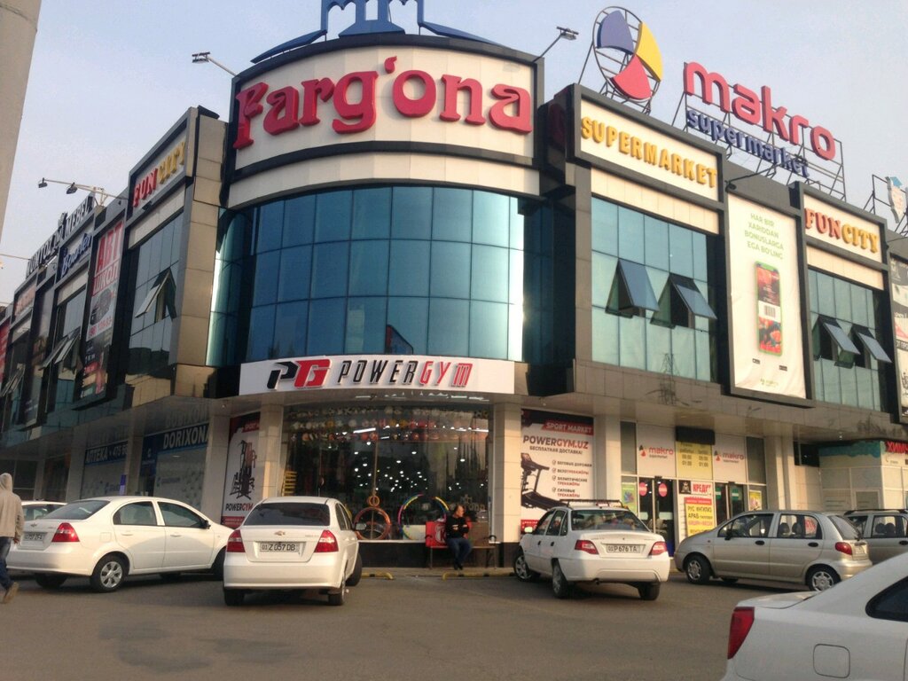 Alışveriş merkezleri Farg'ona supermarket, Taşkent, foto