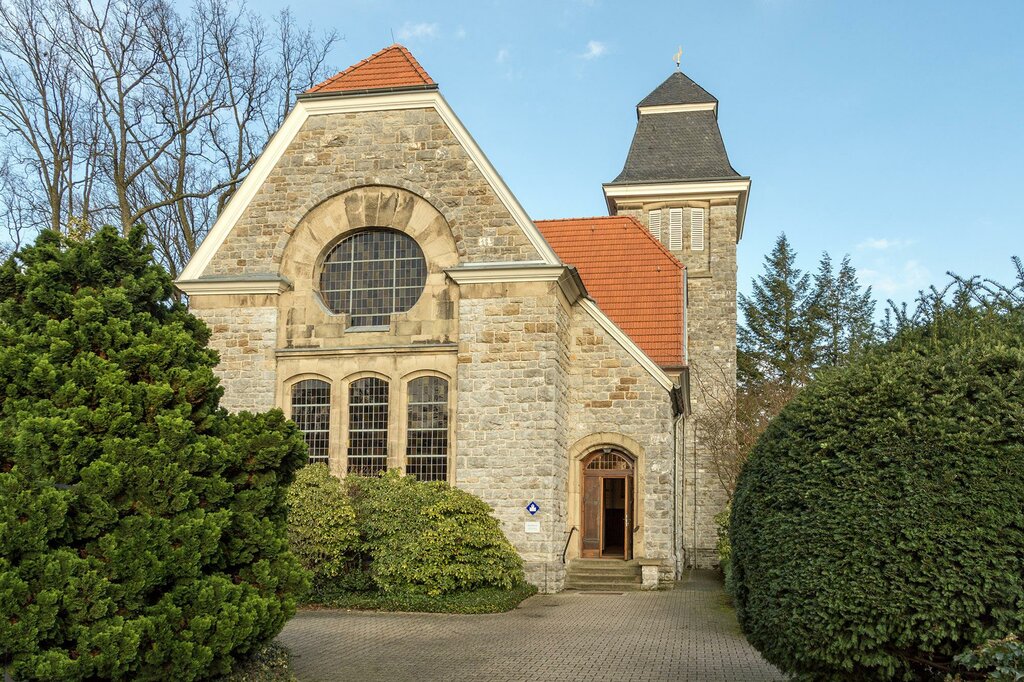 Dini dernekler Neanderkirche - Evangelische Kirchengemeinde Hochdahl, Kuzey Ren‑Vestfalya, foto