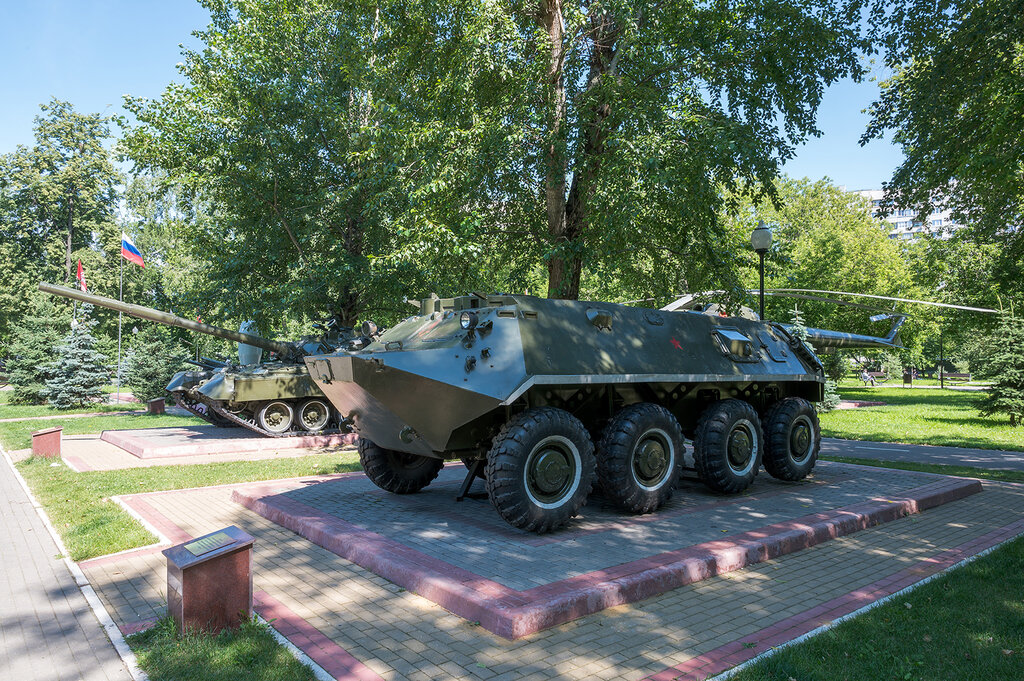 Teknoloji anıtı Бронетранспортёр БТР-60ПБ, Moskova, foto
