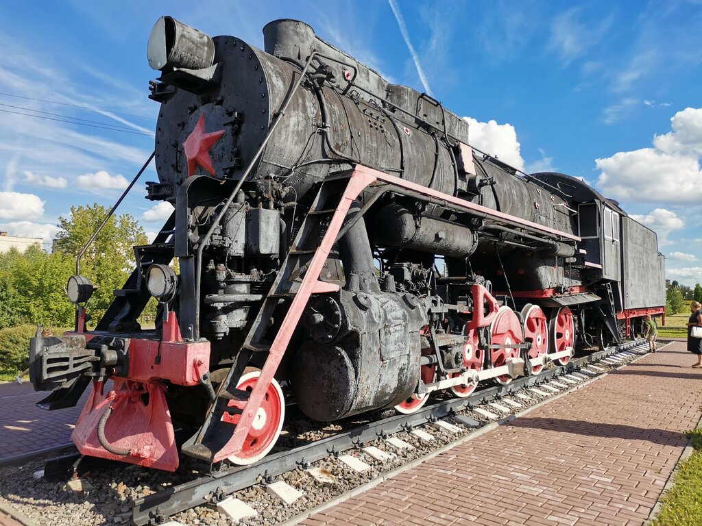 Teknoloji anıtı Паровоз Л-3645 Лебедянка, Veniov, foto