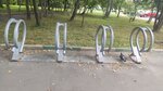 Bicycle parking (Уссурийская улица No:9, Москва), bisiklet park yerleri  Moskova'dan