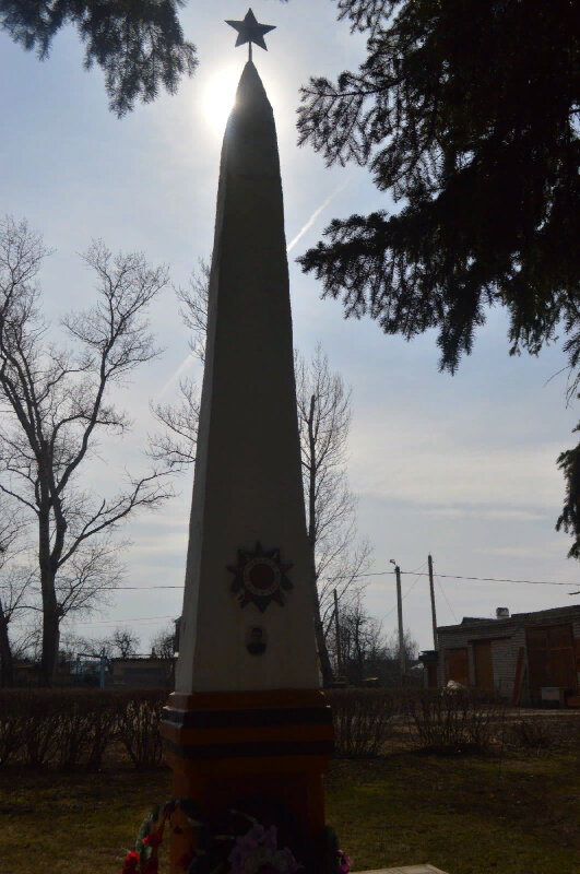 Anıt, heykel Обелиск, Lipetskaya oblastı, foto