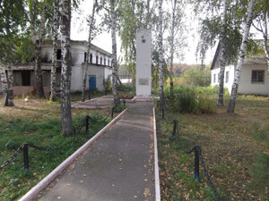 В честь Победы советского народа в Великой Отечественной войне, 1941-1945 гг. (Ryazan Region, Shilovskiy rayon, Zheludyovskoye selskoye poseleniye, selo Zheludyovo), anıt, heykel  Riazanskaya oblastından