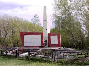 Воинам, погибшим в годы Великой Отечественной войны 1941-1945 гг. (Altai Territory, Petropavlovskiy rayon, selo Nikolayevka, Sovetskaya ulitsa), anıt, heykel  Altayski krayından