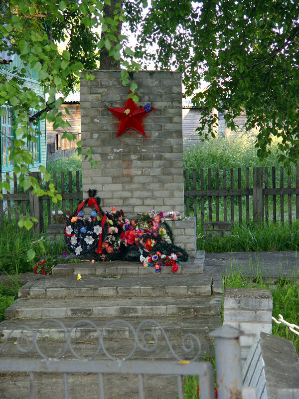 Anıt, heykel Братская могила воинов, умерших в госпитале № 2514, Arhangelskaya oblastı, foto