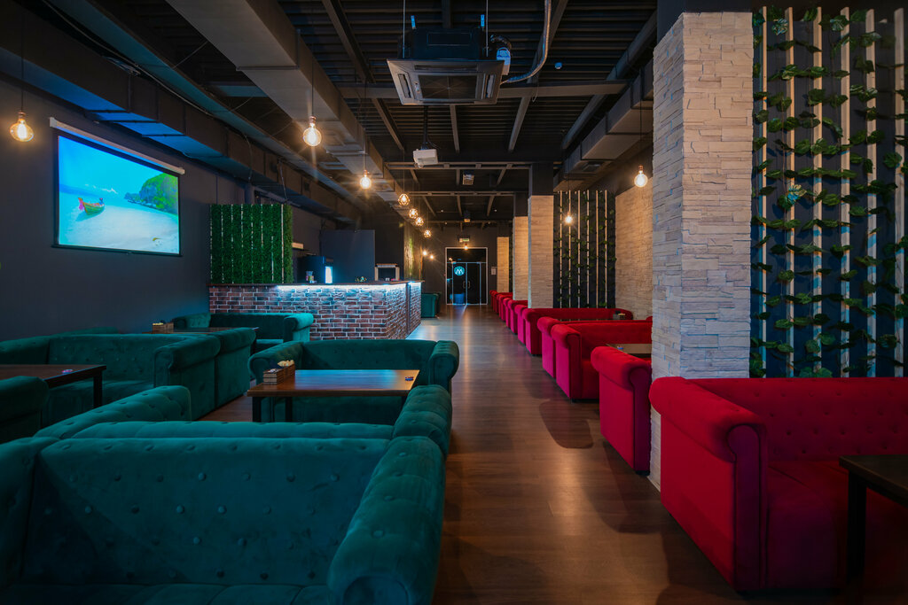 Nargile kafeler Myata Lounge, Moskova, foto